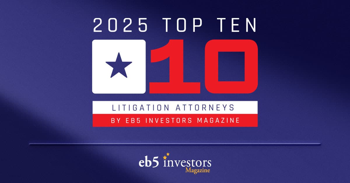 2025 EB-5 TOP 10 Litigation Attorneys - EB5Investors.com